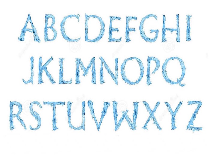 Frozen Font - Dafont101