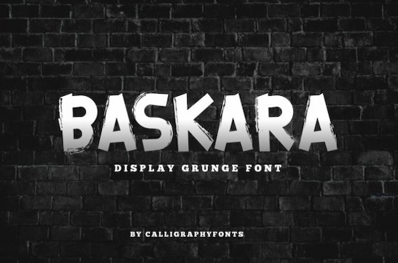 Baskara Font by CalligraphyFonts - Dafont101