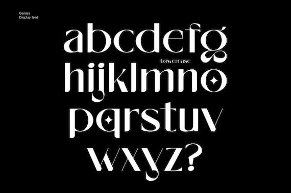Ganisa Font from Ryan Vierra - Dafont101