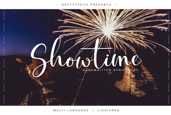 Showtime Font - Dafont101
