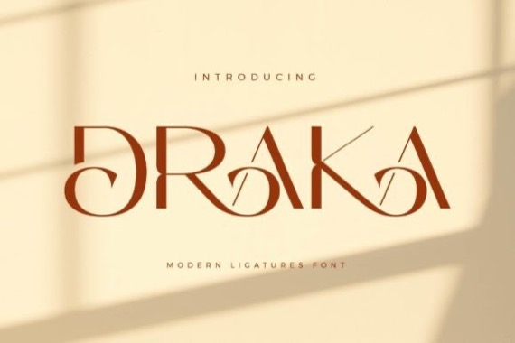 Draka Font - Dafont101