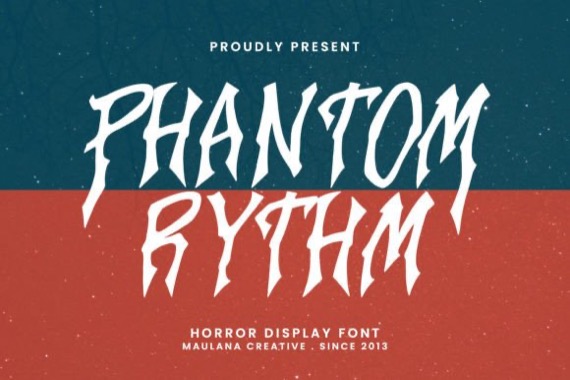 Phantom Rythm Font - Dafont101