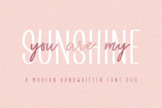 You Are My Sunshine Font – Dafont101