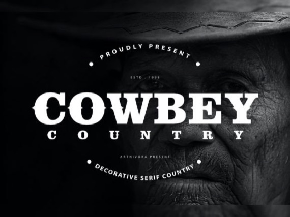 Cowbey Country Font – Dafont101
